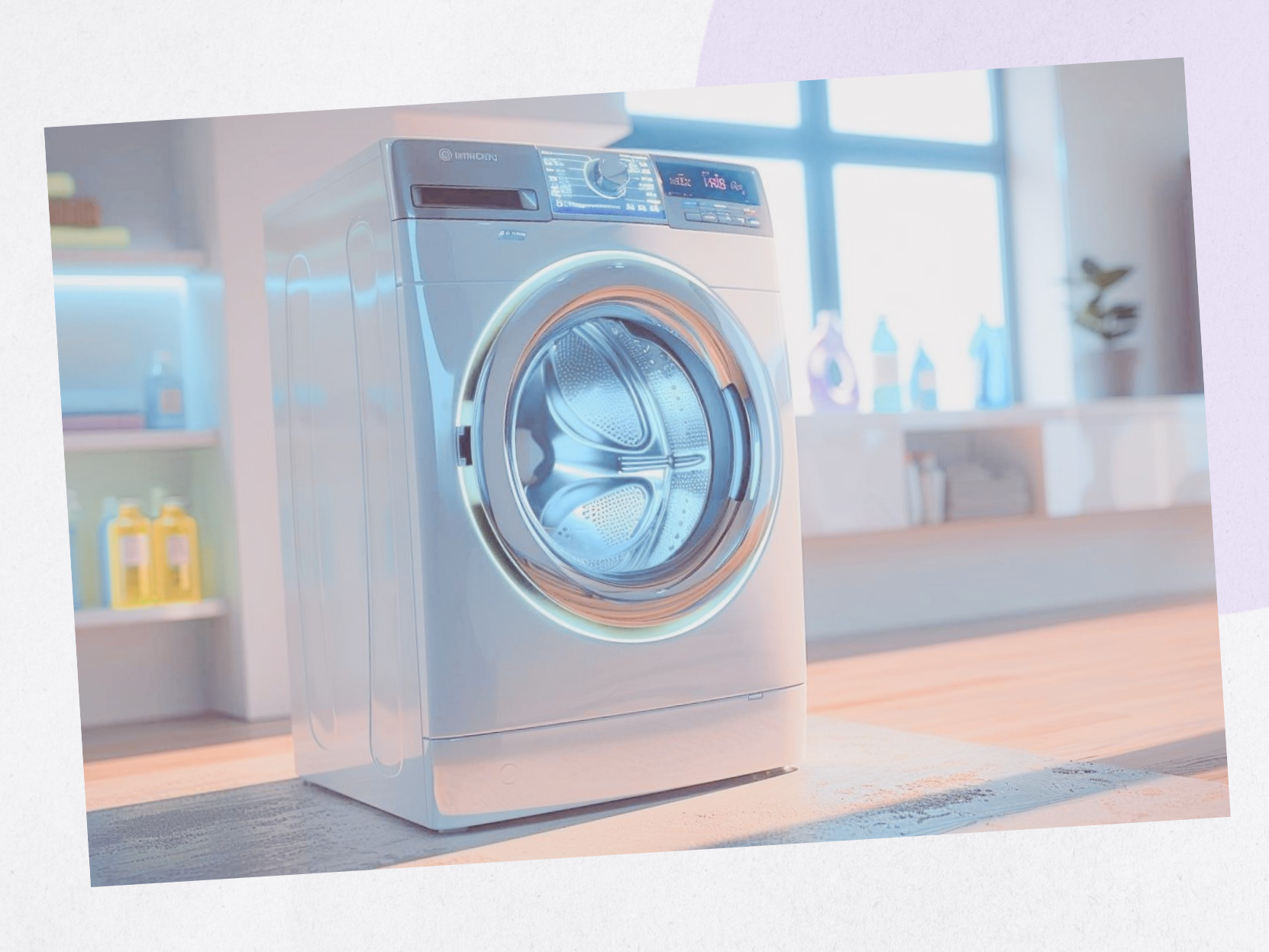 Location d'électroménager : avantages des lave-linge connectés