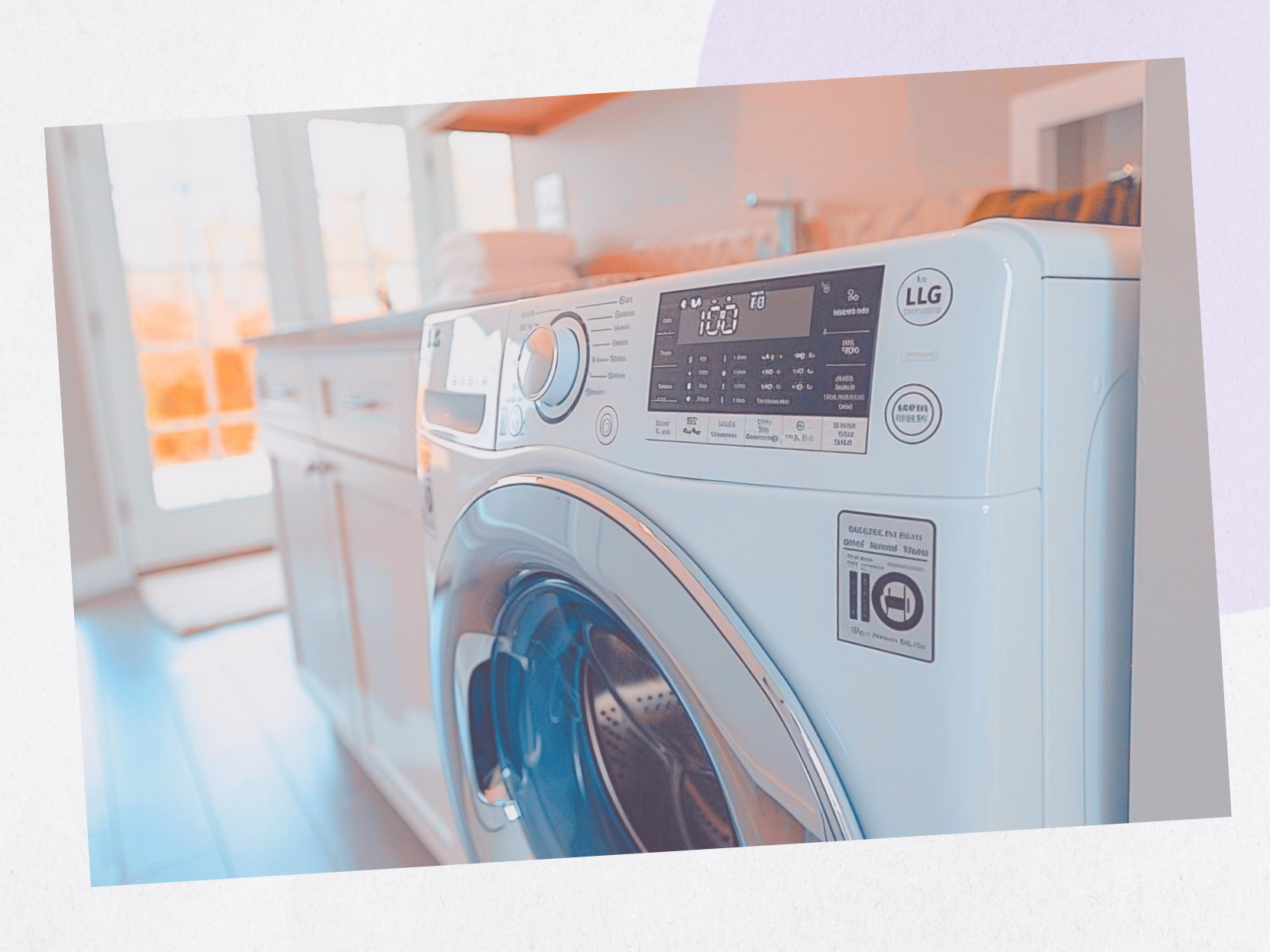 Location d'électroménager : sèche-linge LG innovant pour linge