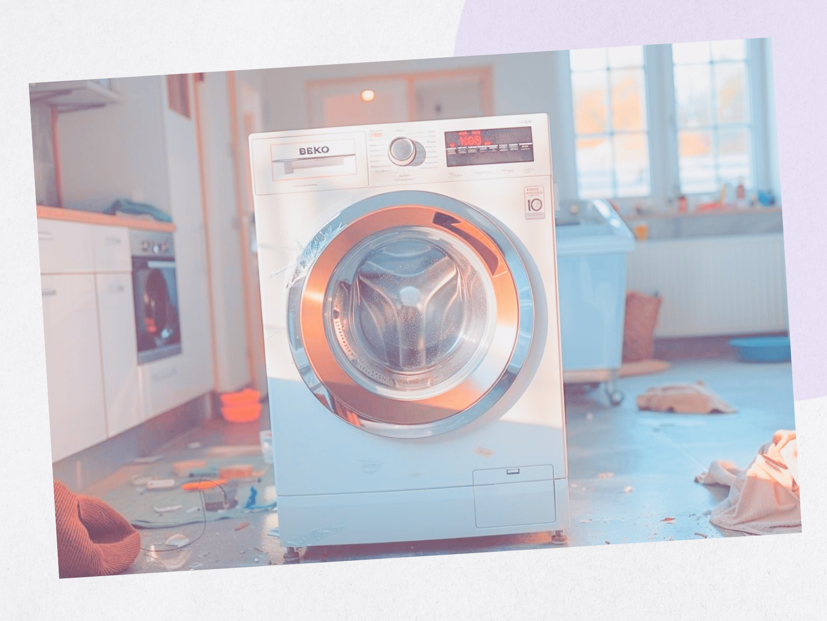 Panne de lave-linge : guide dépannage pour machine Beko